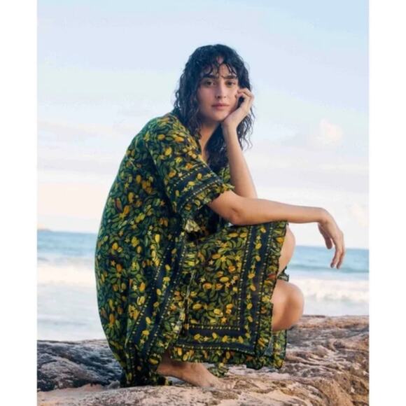 FARM Rio | Dresses | Farm Rio Star Fruit Swim Cover Up Dress | Poshmark